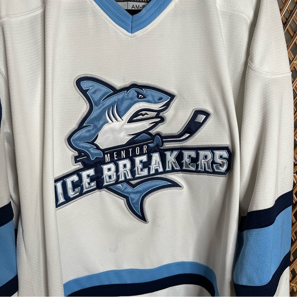Shirts | Fhl Mentor Ice Breakers Hockey Jersey Signed And Game Worn ...